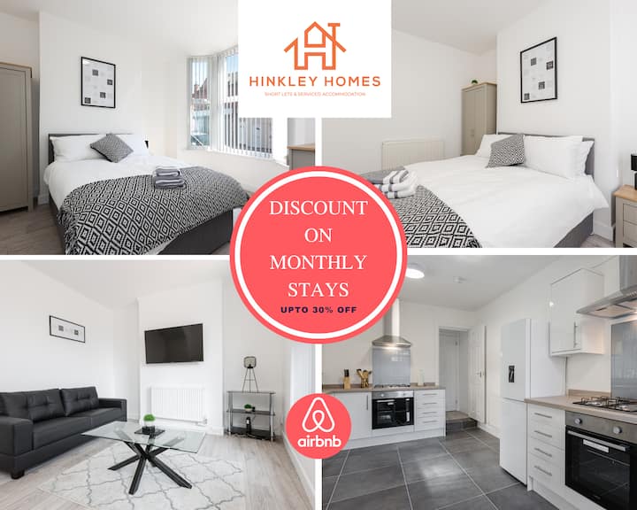 30% Off 28 Night Stays - Hinkley Homes -Large Home - Liverpool, UK