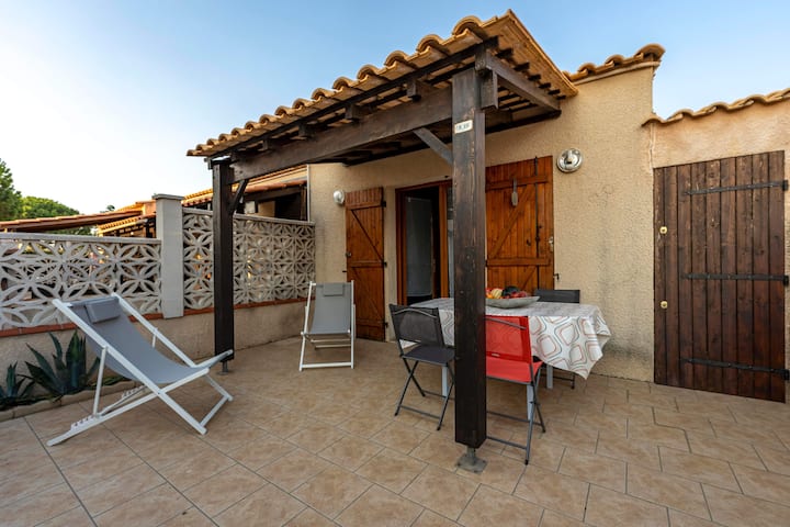 Maisonnette Dans Une Résidence Calme Avec Piscine - Leucate