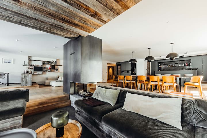 Appartement Luxueux Pour 15, Face Aux Montagnes. - La Clusaz