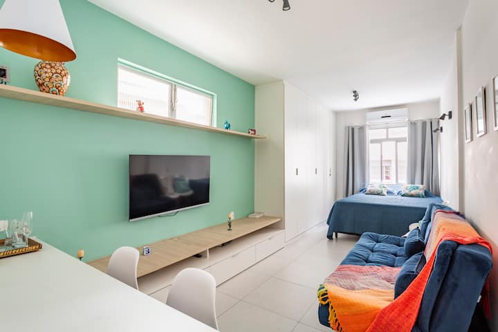Apartamento Espaço Inteiro Em Santos - Santos