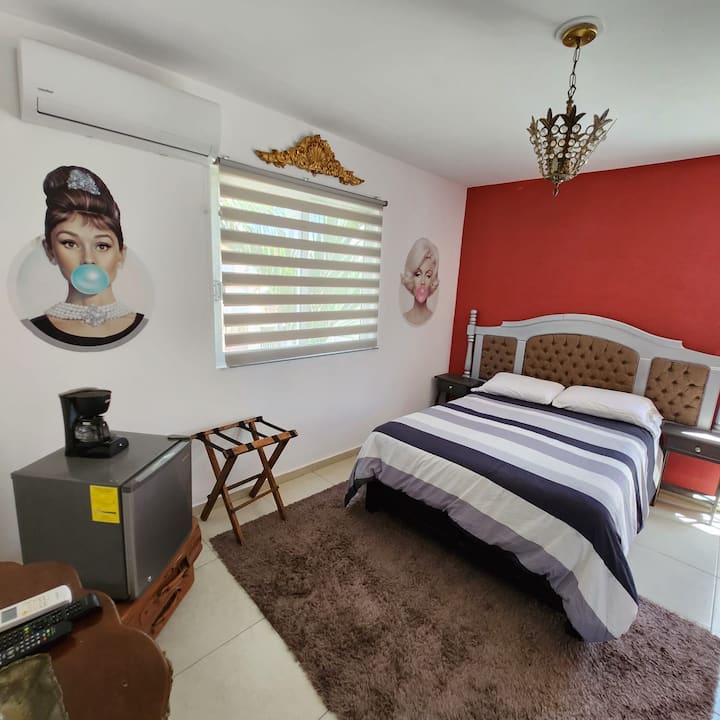 Hostal Boutique (Habitación Vinta) - Mazatlán