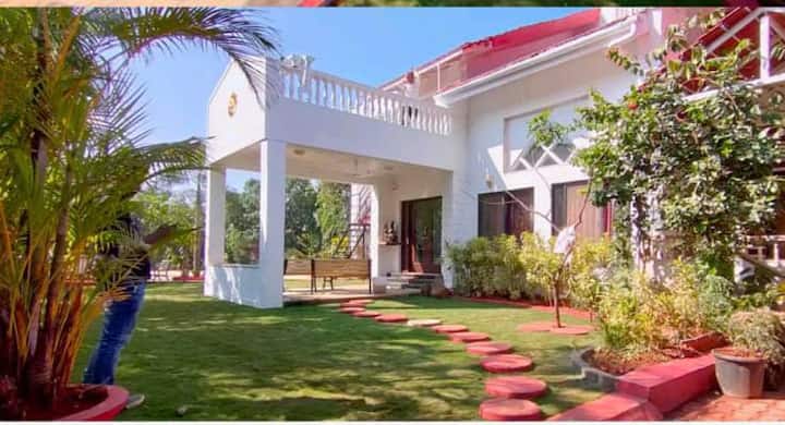 Green Land Villa 4 Bhk Swimming Pool Big Lawn - Lonavla
