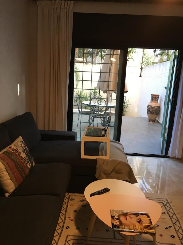 Superbe Appartement Avec Terrasse - Haut Agdal - 라바트