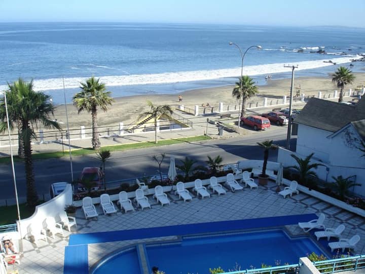 Hermoso Depto Frente Al Mar - Concón