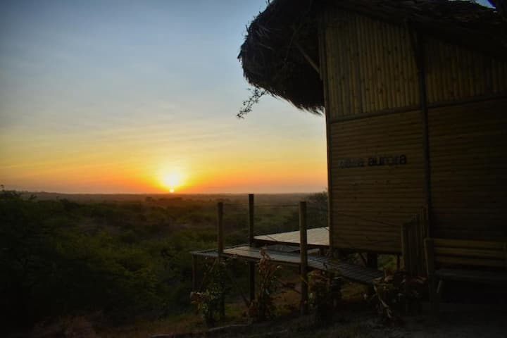 Ankua Ecohotel Hermosa Cabaña Con Vista Amanecer - Sabanalarga