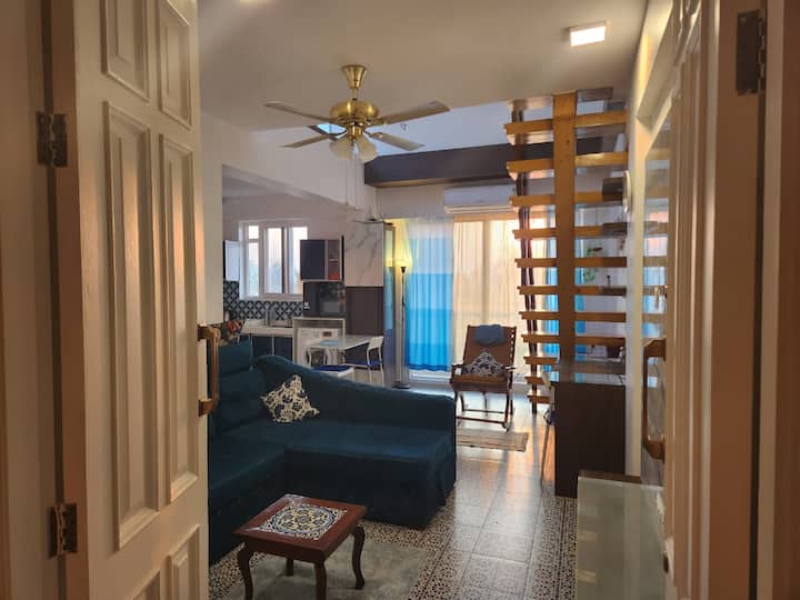 Lovely 1-bhk Duplex! Attic & Pvt Terrace In Siolim - Goa