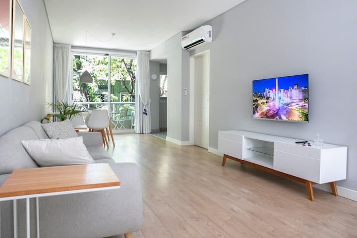 Luminoso Depto, A Pasos De Hospital Italiano-g201 - Buenos Aires