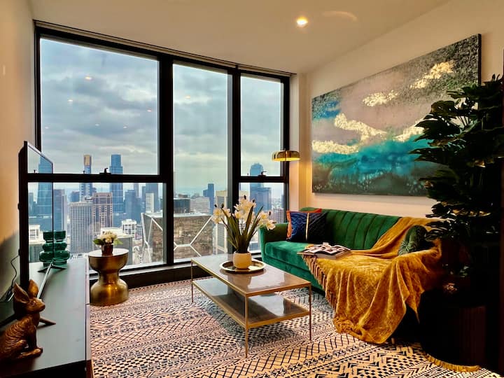 Cbd High Rise Skyview Luxury 2 Bedrooms Apt - Melbourne
