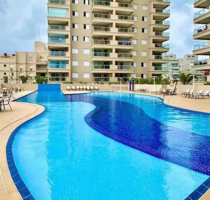 Apartamento Encantador Com Piscina No Guaruja - Guarujá