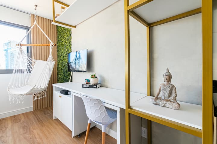 Studio Na Vl Mariana A 600m Do Metrô Santa Cruz - São Paulo