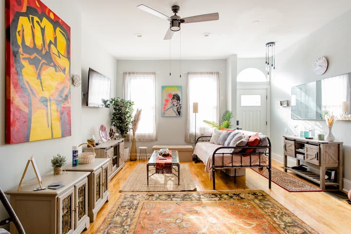 Private Suite W/ Prívate Bath+ 43” Tv+wifi 735mbps - Philadelphia, PA