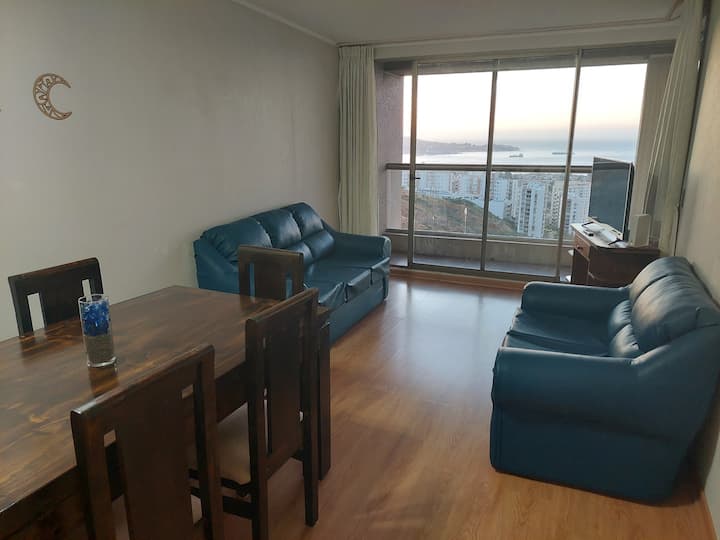 Acogedor, Cómodo Y Vista Genial - Valparaíso