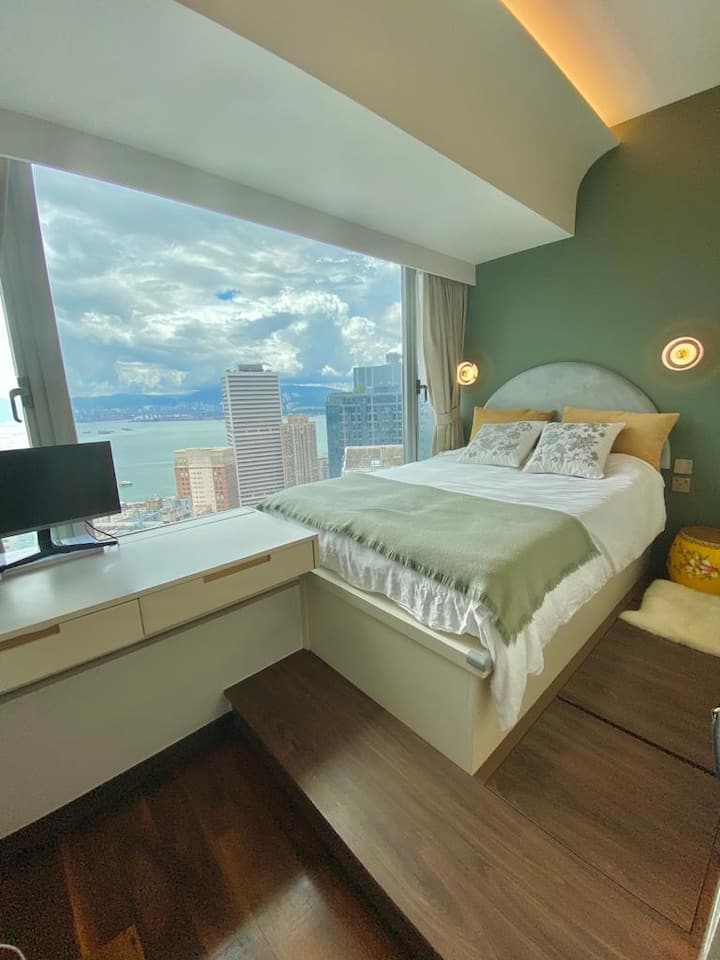 1-bed Apt. With Amazing Sea View, Modern Design - Hong Kong