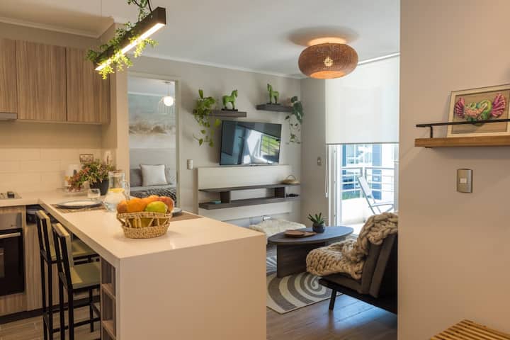 Pucon Céntrico
2d2b Acogedor, Wifi, Quipadisimo - Pucón