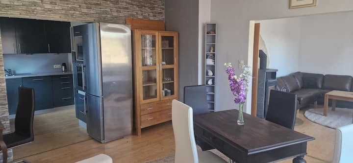 Schöne Wohung Mit Kaminofen Und Eigener Terrasse - Detmold