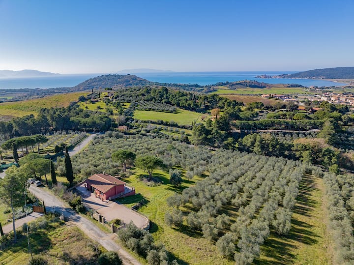 Affitti Brevi Toscana - La Vista Su Talamone - Magliano in Toscana