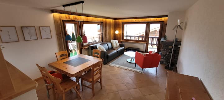 Superbe Appartement Avec Piscine Et Ski Aux Pieds - Nendaz