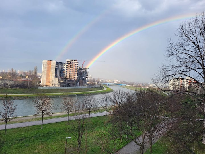 Skopje River View - Top Pick For Digital Nomads - North Macedonia