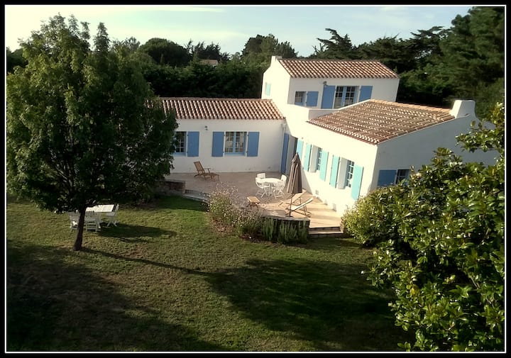 Maison Familiale Avec Jardin Sud - Île d'Yeu