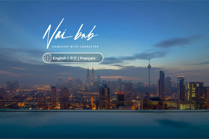 Spacious Bright 2br With Klcc View & Infinity Pool - Kuala Lumpur