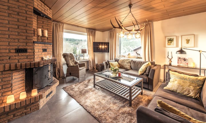 Wilhelms Nest - Gemütliche Ferienwohnung Mit Kamin - Winterberg