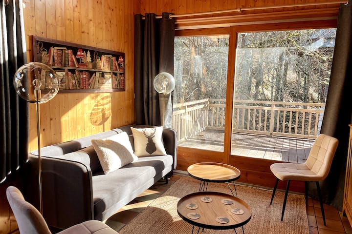 Duplex Cœur Village Avec Terrasse Et Garage - Megève