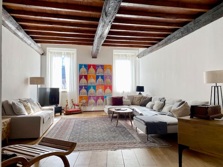 Stylish And Super-spacious Penthouse In Trastevere - Rome