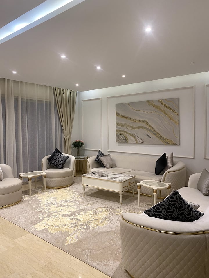 Luxury & Royal 3-bedroom Family Flat In Prestigia - Rabat