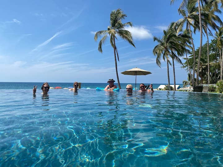 Paraiso Del Mar Sayulita. Ocean/beach Front. - サユリタ