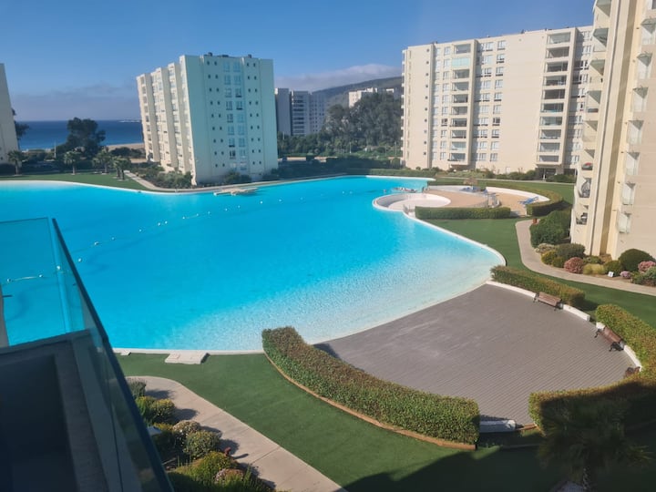 Excelente Depto. Papudo Laguna- 3d2b- 6 Huéspedes - Papudo