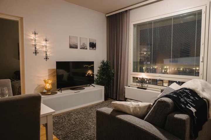 The Magic Of Lapland-peaceful Apartment With Sauna - Rovaniemi