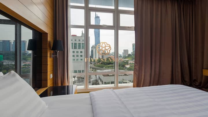 2 Single Bed Romantic Suites At Dua Sentral #A2s - 말레이시아