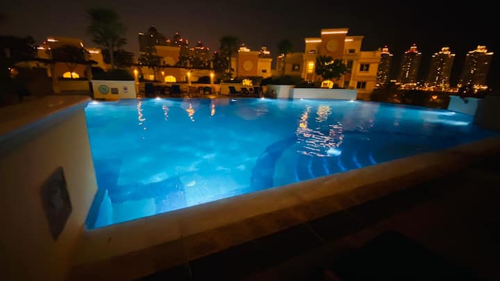 Lovely 2 Bedroom Apartment Beach Acces W Sea View - Doha