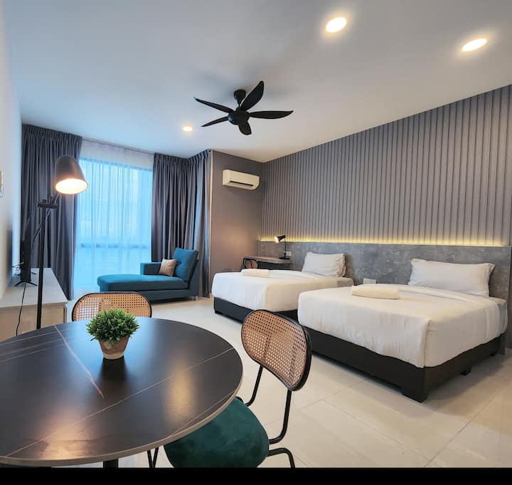 Sks Pavillion Suites@ One Bedroom (4 Pax) Jb Town - Johor Bahru