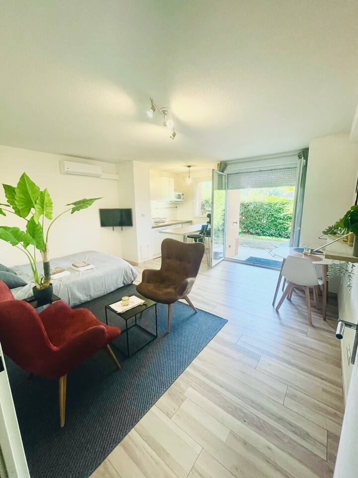 Superbe Appartement Dans Résidence Avec Piscine - Saint-Jory