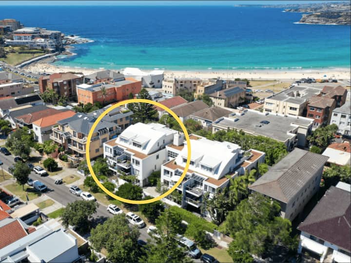 Two Story Brighton Penthouse~ac~parking~ Views - 邦代海灘