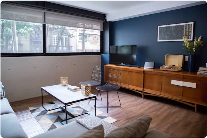 Heart Of Roma Norte, Chihuahua Beautiful 3bdrm Apt - 멕시코시티