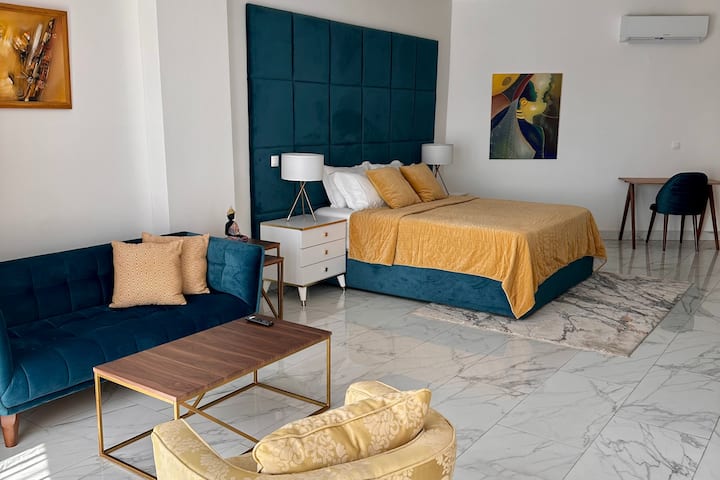 Studio Chaleureux à La Résidence Infinite - Dakar