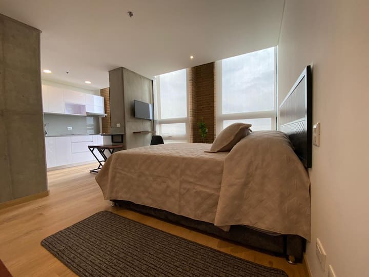 Loft Moderno En Centro Internacional - Bogota