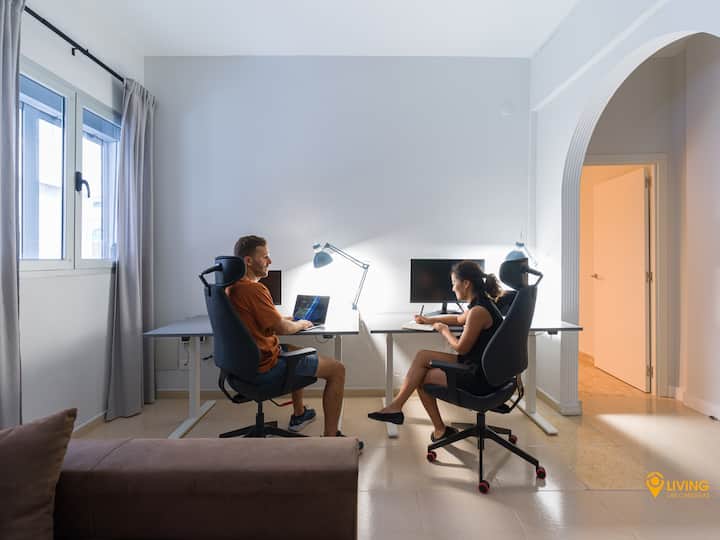 2 Mins From Beach | Workstations | Parking | Bikes - la Grande Canarie