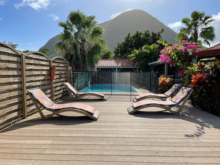 Villa "Le Diamant D'aude" à 200 M De La Plage - Martinique