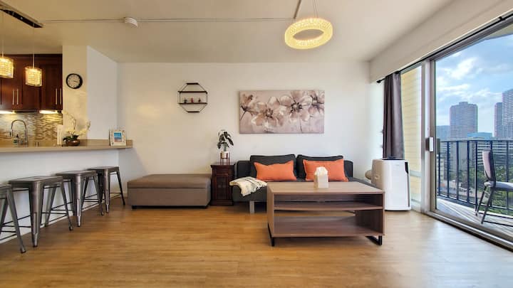 1107 Waikiki 6 Beds Free Parking Floor 11 - Honolulu