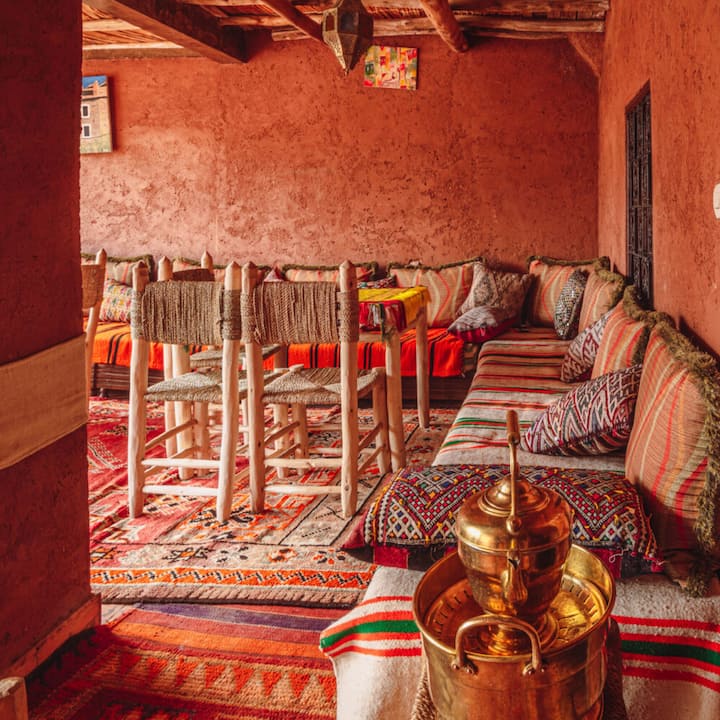 Tafraoute, Atlas Kasbah Lodge - Asni
