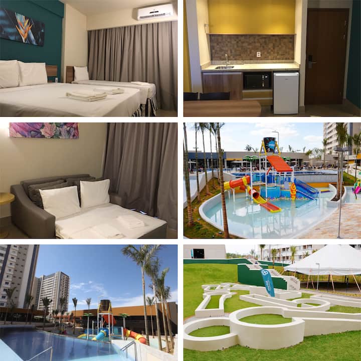 Apartamento Em Olímpia Resort - Olímpia