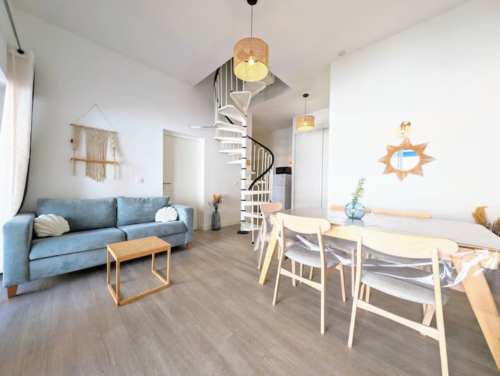 Cap T3+piscine/parking/terrasse/clim/wifi/mer->50m - Agde