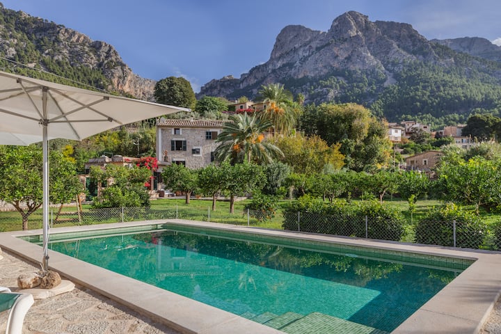Charming, Traditional 4-bedroom Finca W/pool & Ac - Sóller