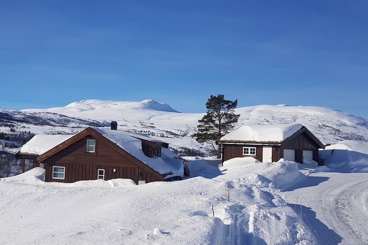 Bo Stort & Stilfullt Med Utsikt Mot Fjell & Vidde - Noruega