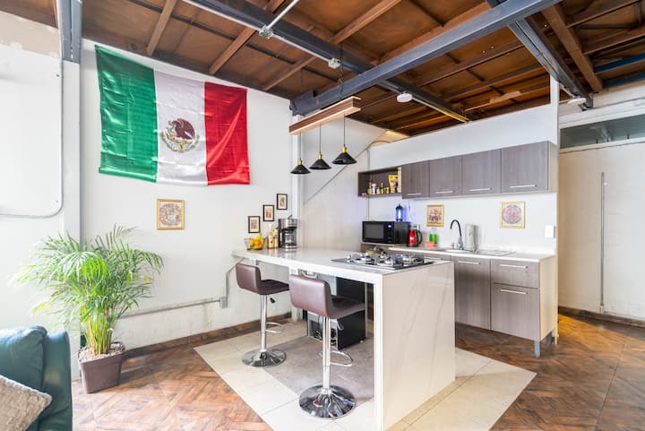 Casa Maoh - Roma Norte - 12 Huéspedes - Mexico City