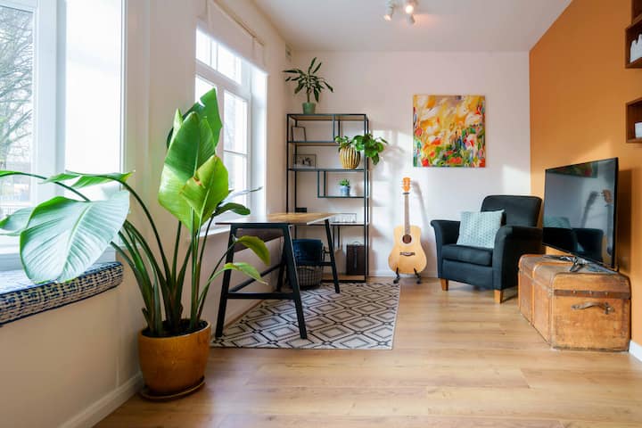 Modern Apartment With Parkview - Ámsterdam