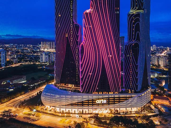 2 Room Stylish Loft Klcc View Sky Jacuzzi Gym - Petaling Jaya